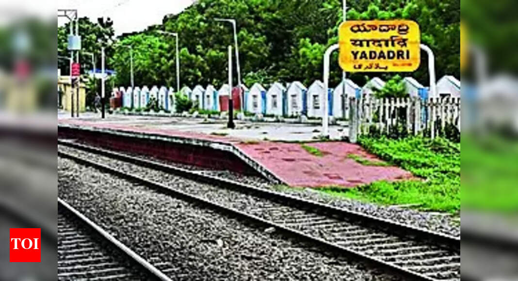 Yadadri Rly Stn To Be Upgraded Under Centre’s Amrit Scheme | Hyderabad ...