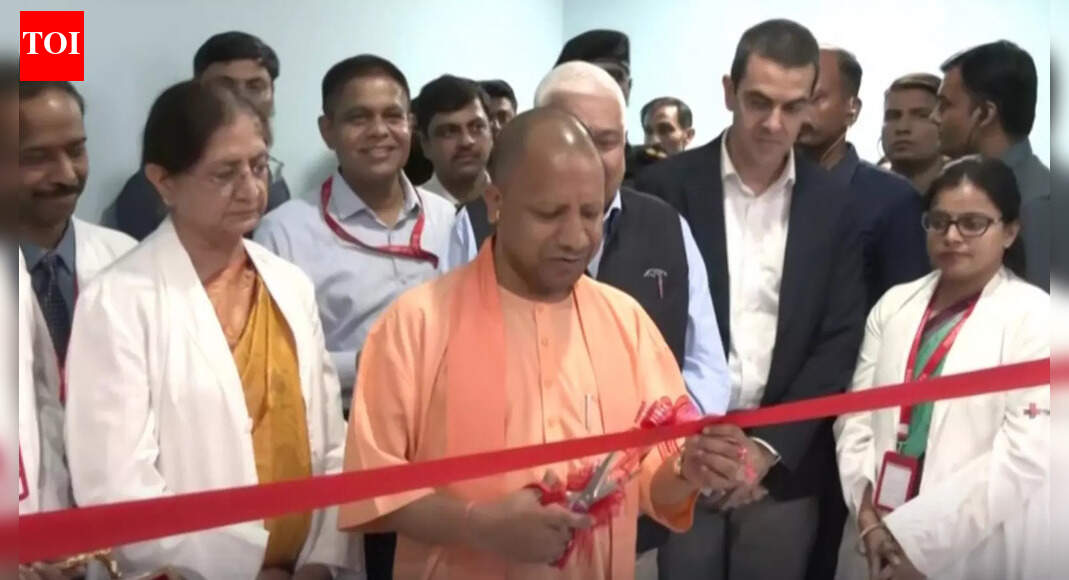 cancer unit: UP: CM Yogi Adityanath inaugurates cancer unit at Medanta ...