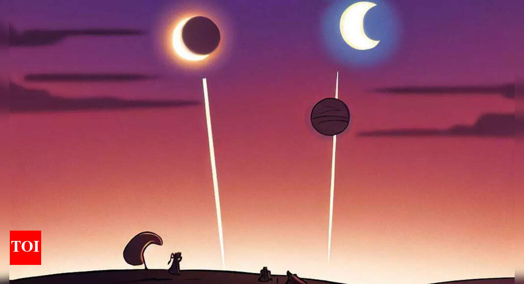 Witness the spectacular alignment of Mars, Venus, Mercury, and the ...