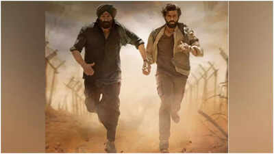 'Gadar 2': New motion poster featuring Sunny Deol, Utkarsh Sharma ...