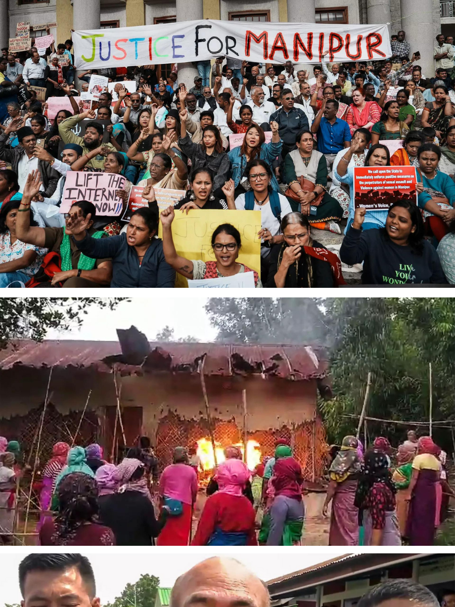 Manipur violence: Nation outraged over viral video, calls grow for CM ...