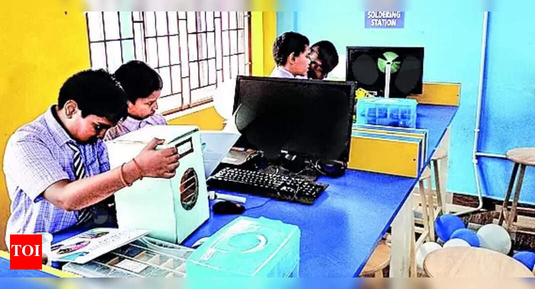 Trichy Corpn School Gets Tinker Coding Lab At 10 Lakh Trichy News Times Of India