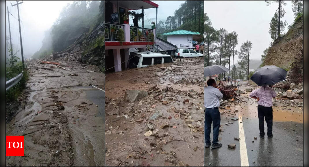Heavy rain causes havoc in Uttarkashi, triggers landslides | Dehradun ...