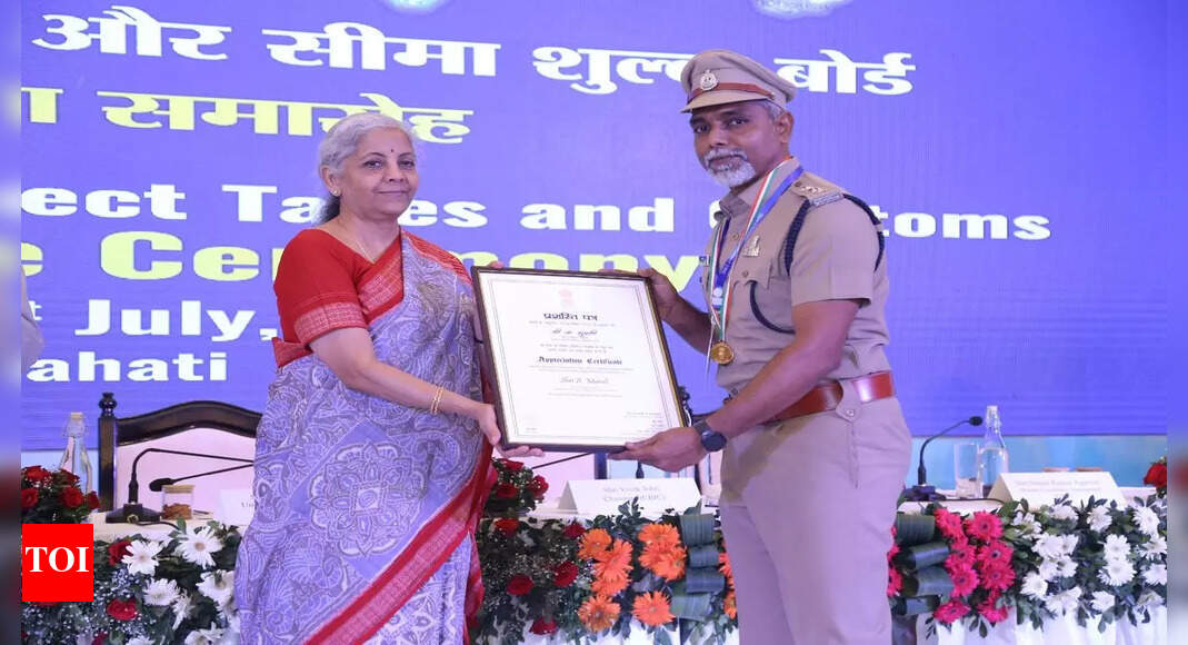 DRI Chennai zonal unit officer gets President’s award | Chennai News ...