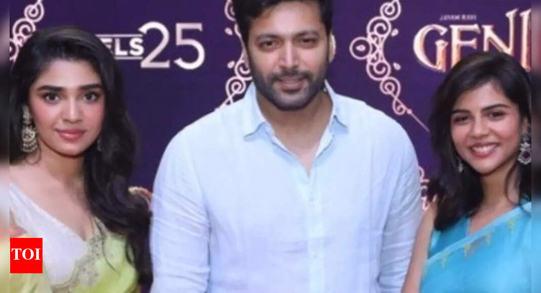 Jayam Ravi begins the shooting for 'Genie' | Tamil Movie News - Times ...