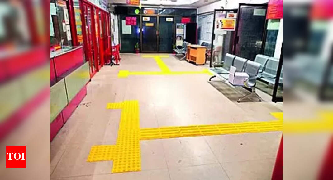 Trichy Hpo Gets Tactile Flooring, Braille Signage | Trichy News - Times ...