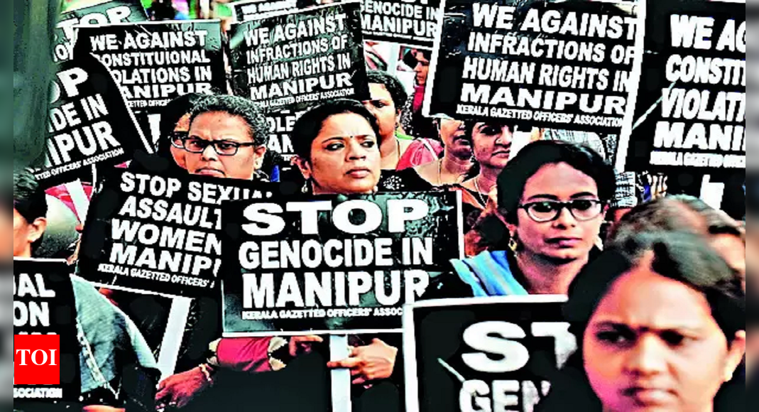 Save Manipur: Ldf Embarks On ‘save Manipur’, Statewide Protest On July ...