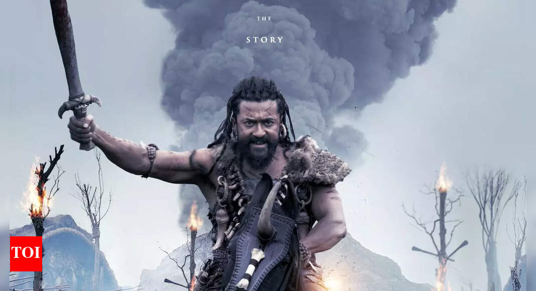 'Kanguva' makers surprise with the first look poster of Suriya | Tamil ...
