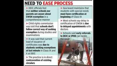 Start identifying kids with spl needs early: Goa board | Goa News ...