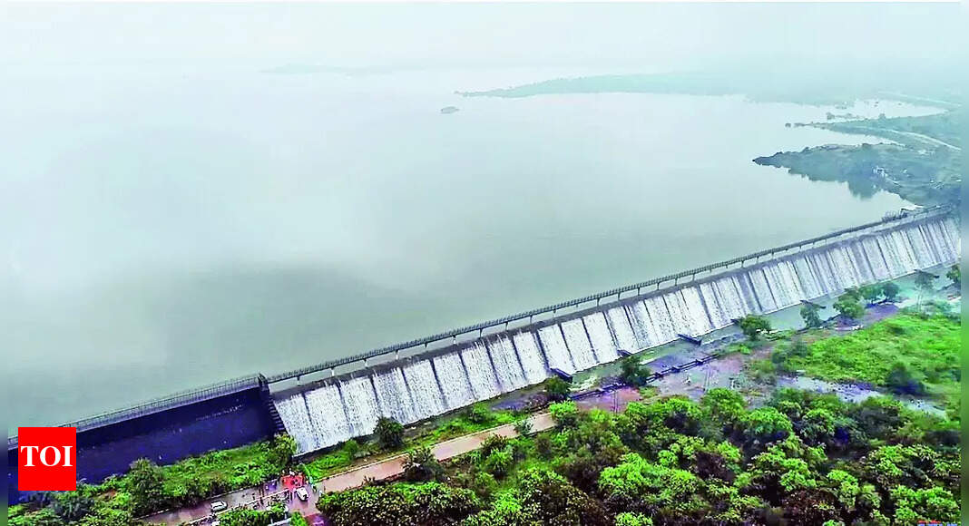 Three Major Dams Of Rajkot Overflow | Rajkot News - Times of India