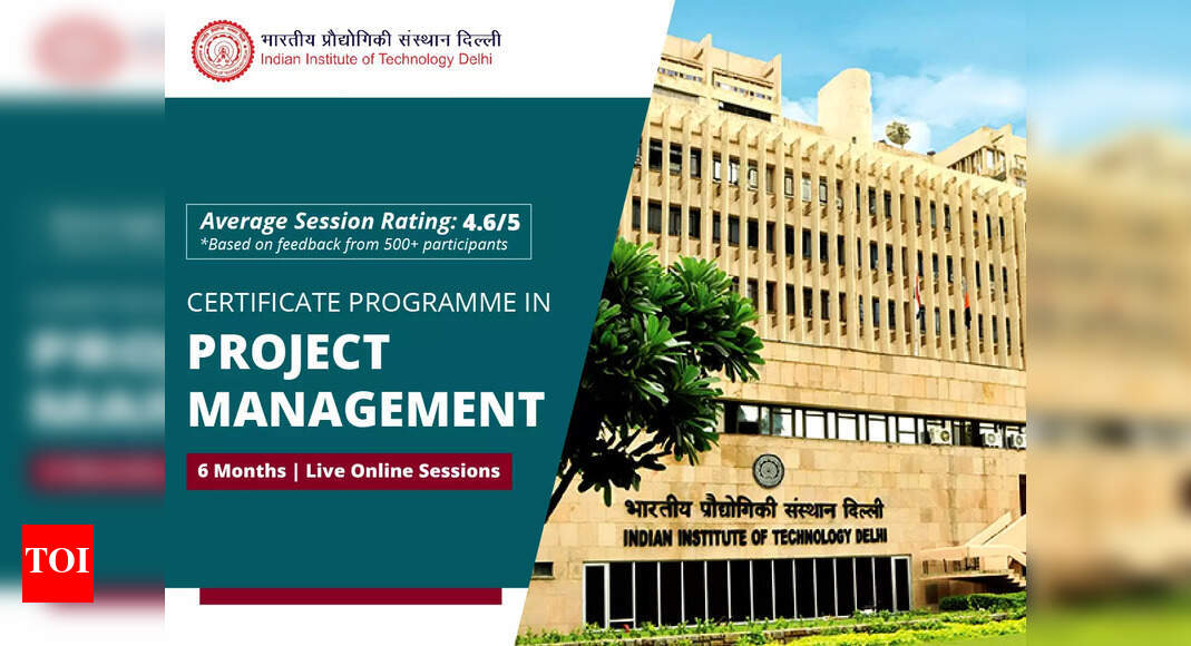 IIT Delhi's Project Management Certificate course: Your gateway to a ...