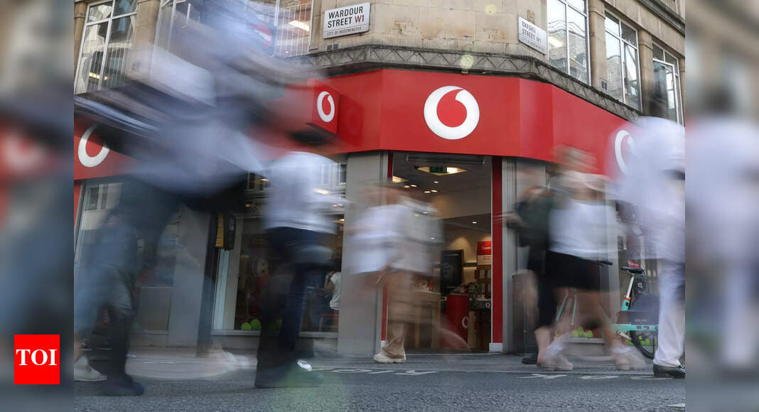 Vodafone reports better revenue growth, names new CFO - Times of India
