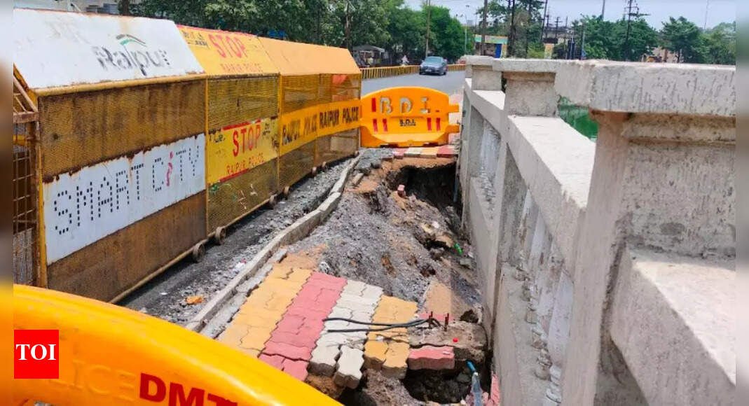 Chhattisgarh News: Raipur smart city project faces setback as a portion ...