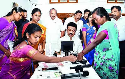 Cm Stalin Launches Dole For Women | Salem News - Times of India