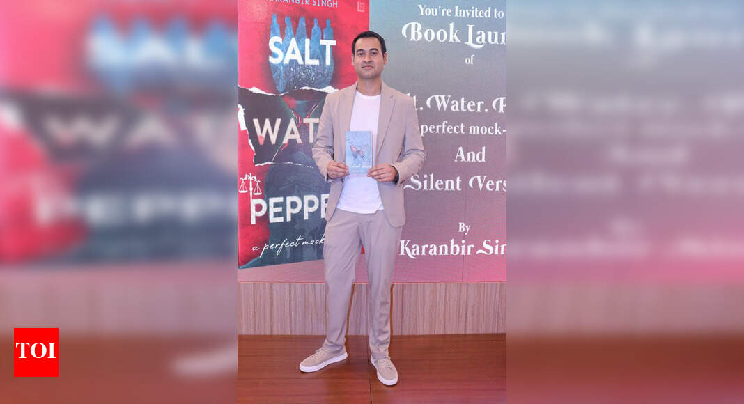 Author Karanbir Singh launches his poetry book, ‘Silent Verses’ - Times ...