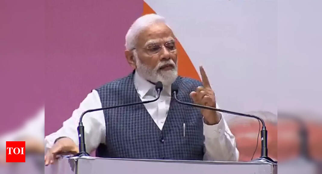 PM Narendra Modi hits out at opposition for disrupting Parliament ...