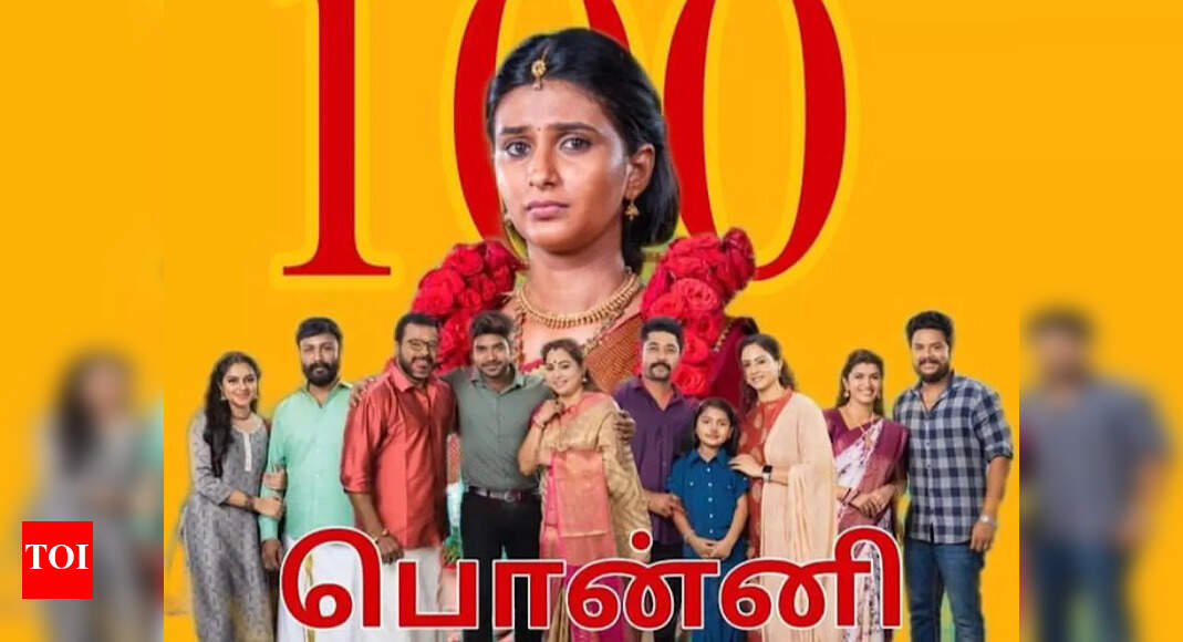 Popular TV show 'Ponni' completes 100 episodes - Times of India