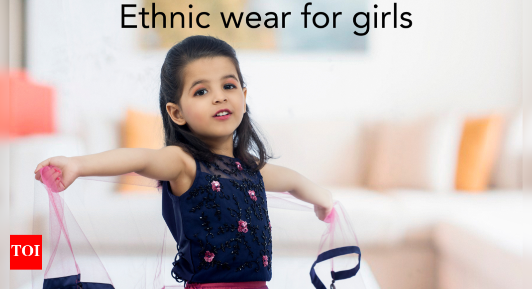 Ethnic wear for girls: Handpicked traditional dresses for your little ...