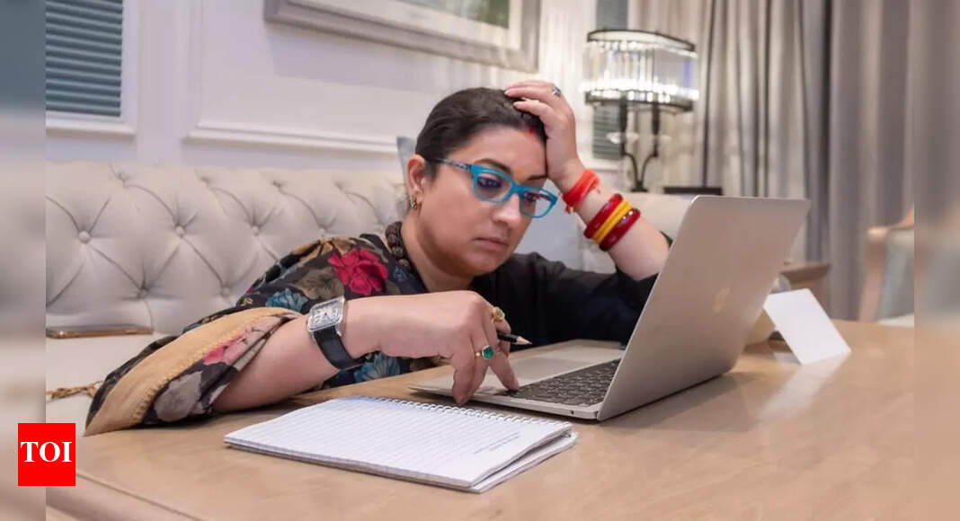 Smriti Irani shares the hardest part of being an adult in a hilarious ...