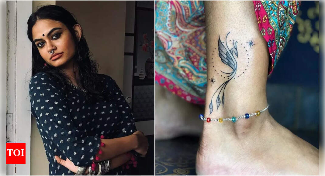 Lachu gets inked, says 'My phoenix exists inside of me' - Times of India