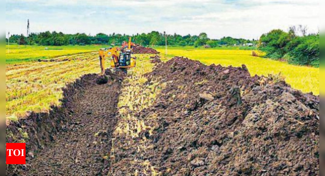 NLCIL destroys paddy crop to expand its mines | Puducherry News - Times ...