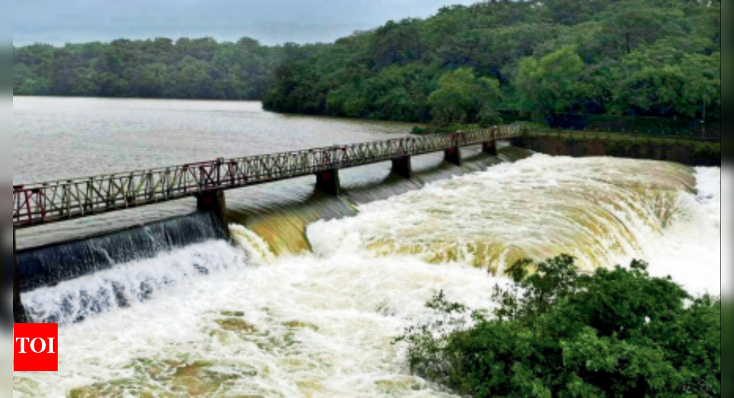 Stock in four dams equals city's annual quota; discharge stopped | Pune ...