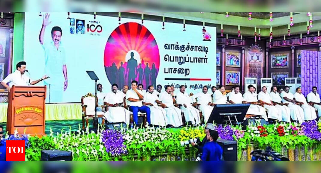 Dethrone Bjp In Ls Poll To Protect Democracy: Stalin | Trichy News ... Dethrone Bjp In Ls Poll To Protect Democracy: Stalin | Trichy News ...