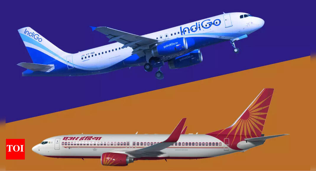 Infographic: Indigo: Indigo and Air India dominate Indian domestic ...