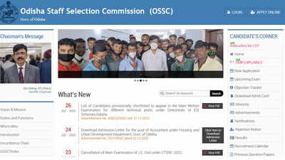 OSSC Recruitment 2023: Last date to apply for 354 Group B & C vacancies; direct link here ...
