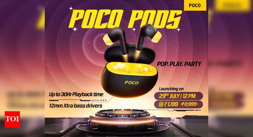 Poco Pods: Poco to launch its first true wireless earbuds in India on ...