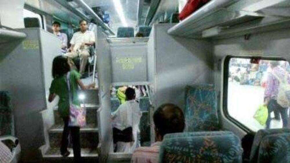 First AC double-decker superfast train flagged off | The Times of India