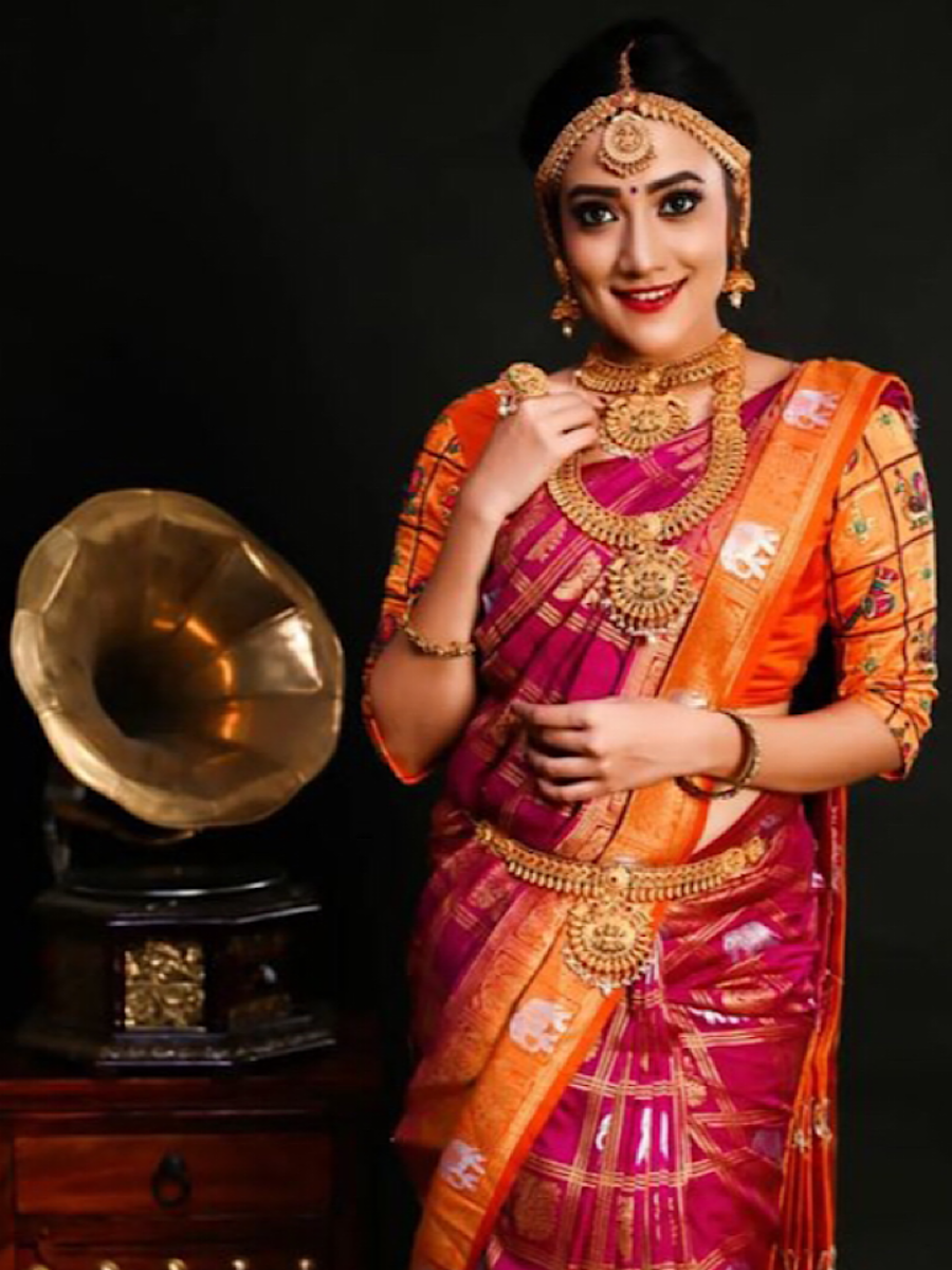 In pics: Asritha’s stylish collection | Times of India
