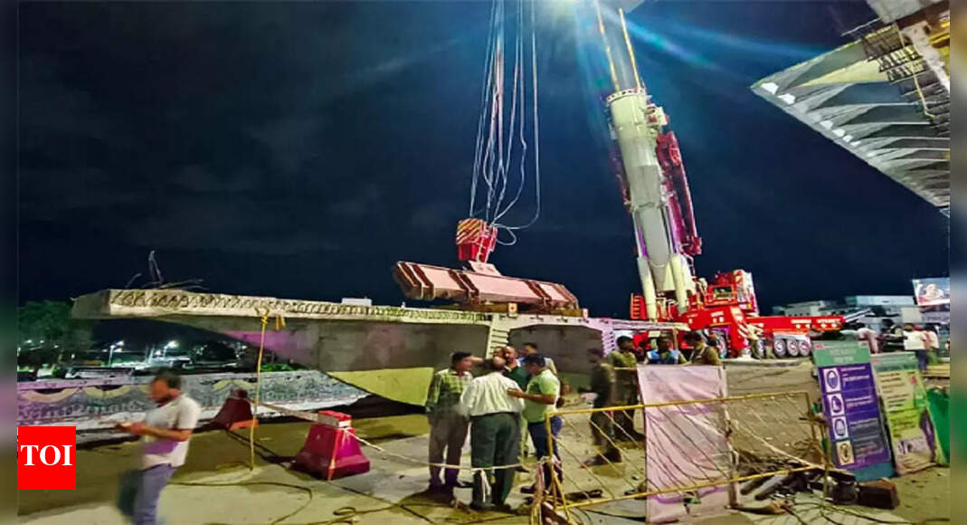 2 migrant workers crushed to death in Tirupati elevated expressway construction mishap ...