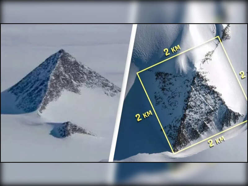 Pyramid-like mountain discovered in Antarctica revealed to be a natural ...