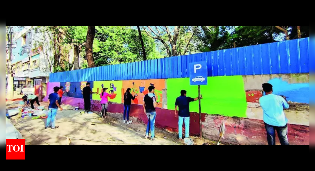 Painting Drive: Painting Drive For Cleanliness Garners Good Response In ...