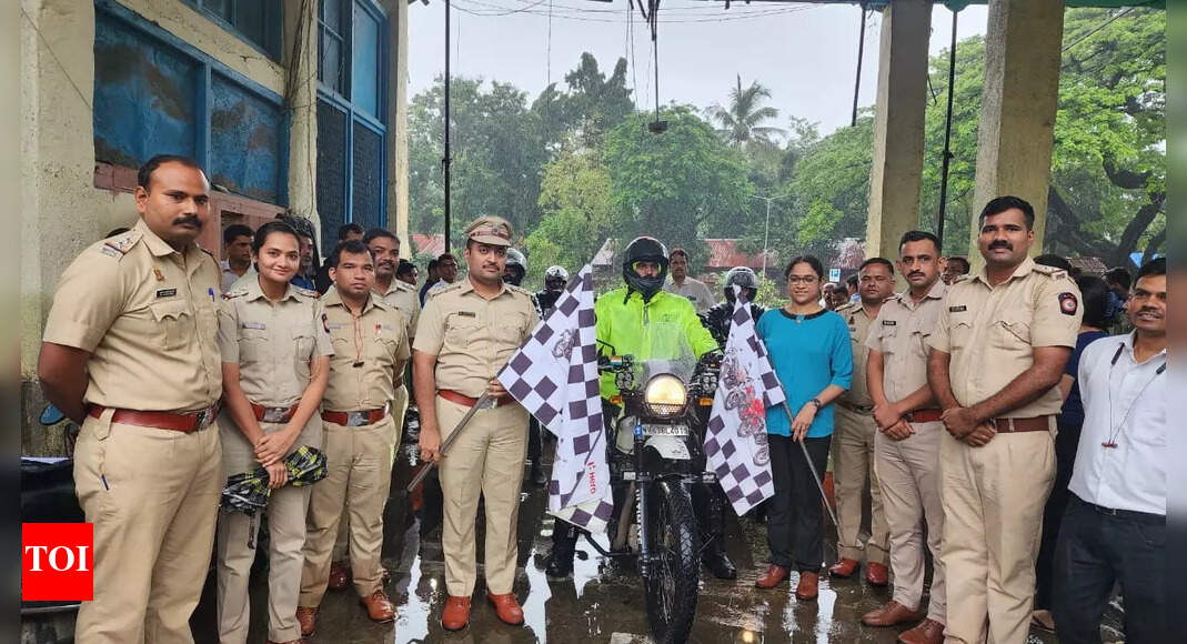 120 days, 25,000km: Biker sets off for journey to London on bike after ...