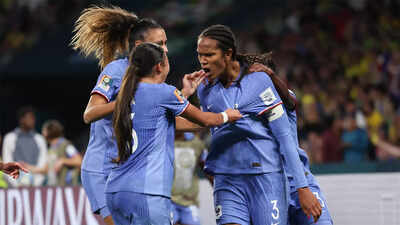 Renard header earns France late victory over Brazil in Women's World ...