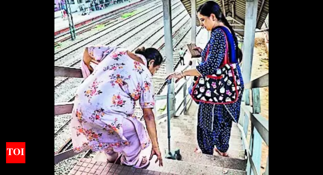 Lifts: No Escalators And Lifts, Dhandari Railwaystation Inaccessible To ...