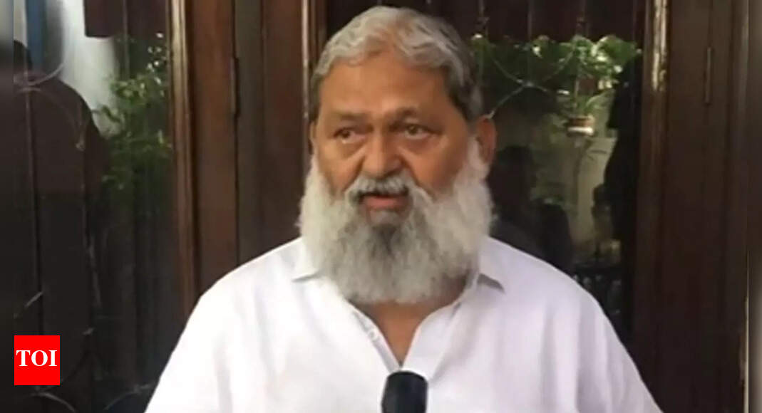 Haryana Riots: Haryana home minister Anil Vij alleges 'conspiracy ...