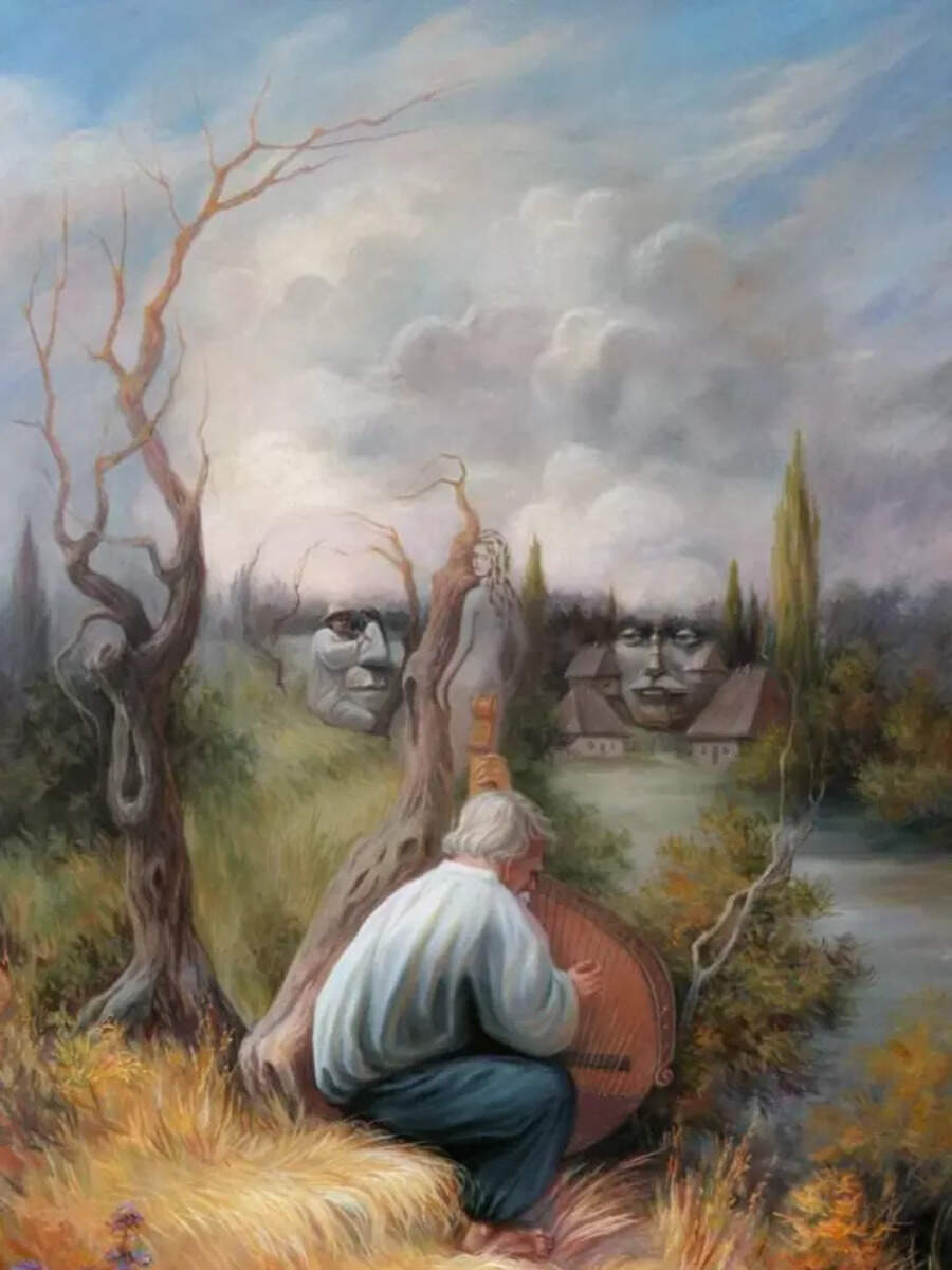 Can You Find All The 6 Hidden People In This Optical Illusion? | Times Now