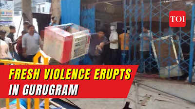 Situation tense in Nuh, parts of Gurugram after communal clashes; Haryana CM suspects 'bigger ...