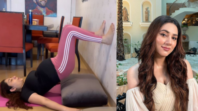 Mom-to-be Disha Parmar shows her pregnancy workout routine; watch ...