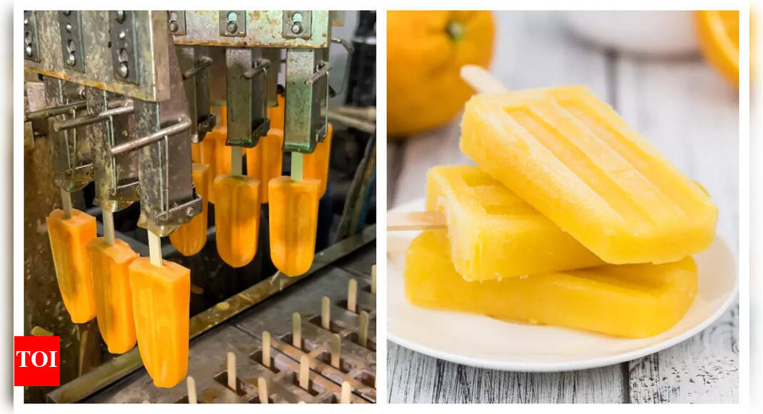 Viral: After seeing this video we may not want to eat orange popsicles ...