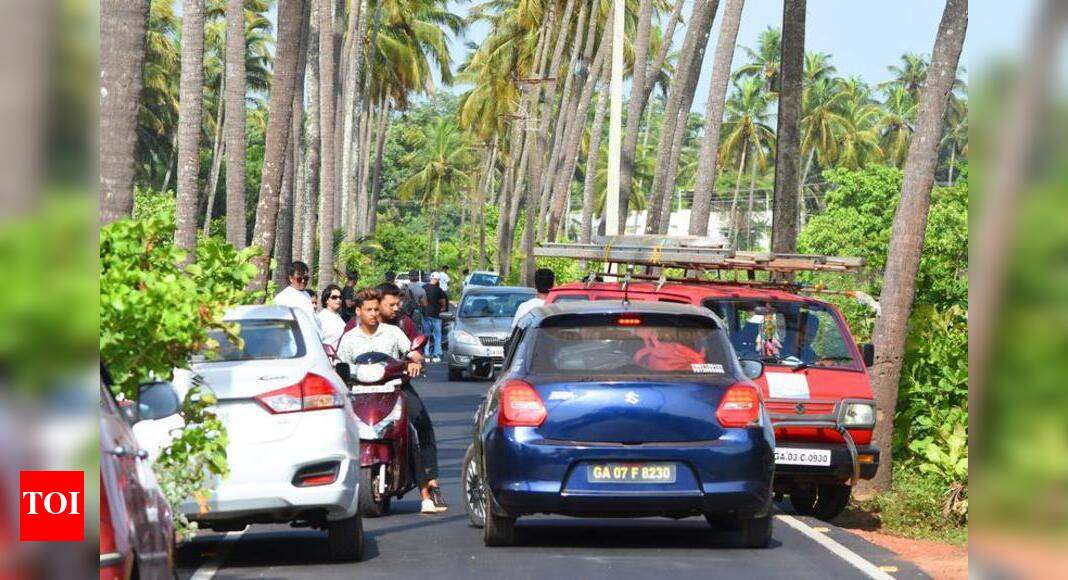 ‘Need police to manage tourists on Parra road’ | Goa News - Times of India