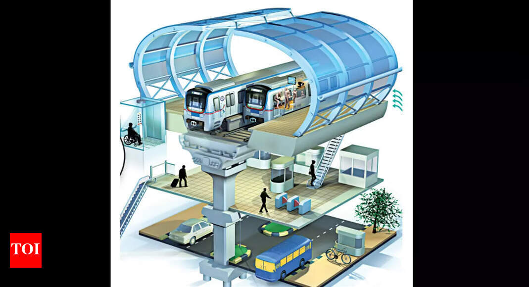 Hyderabad Metro News: 2-decker marvel in Metro-3 | Hyderabad News ...