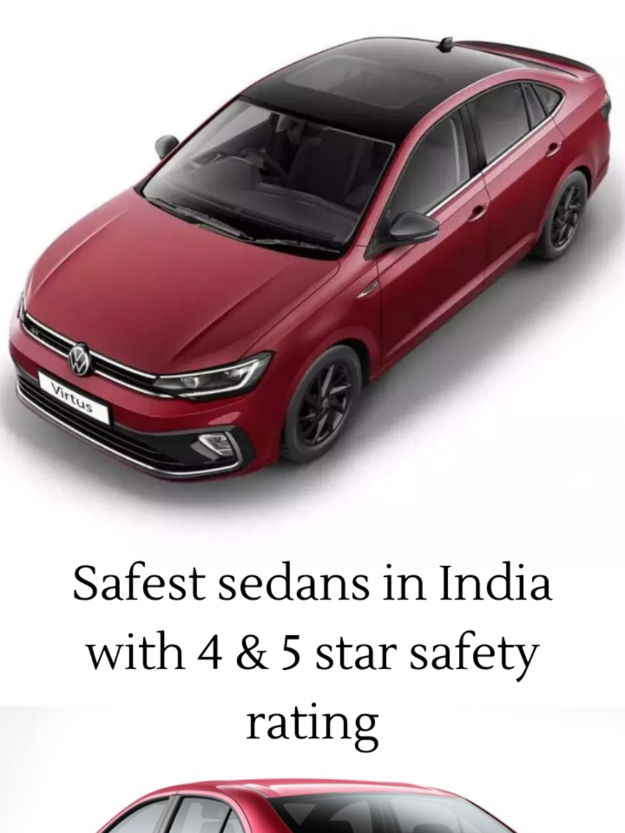 Sedans with 4 and 5 Star safety rating available in India: VW Virtus to ...