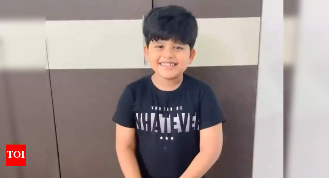 Child actor Rowan Pappu shares BTS video of recent shoot from Anbe Vaa ...