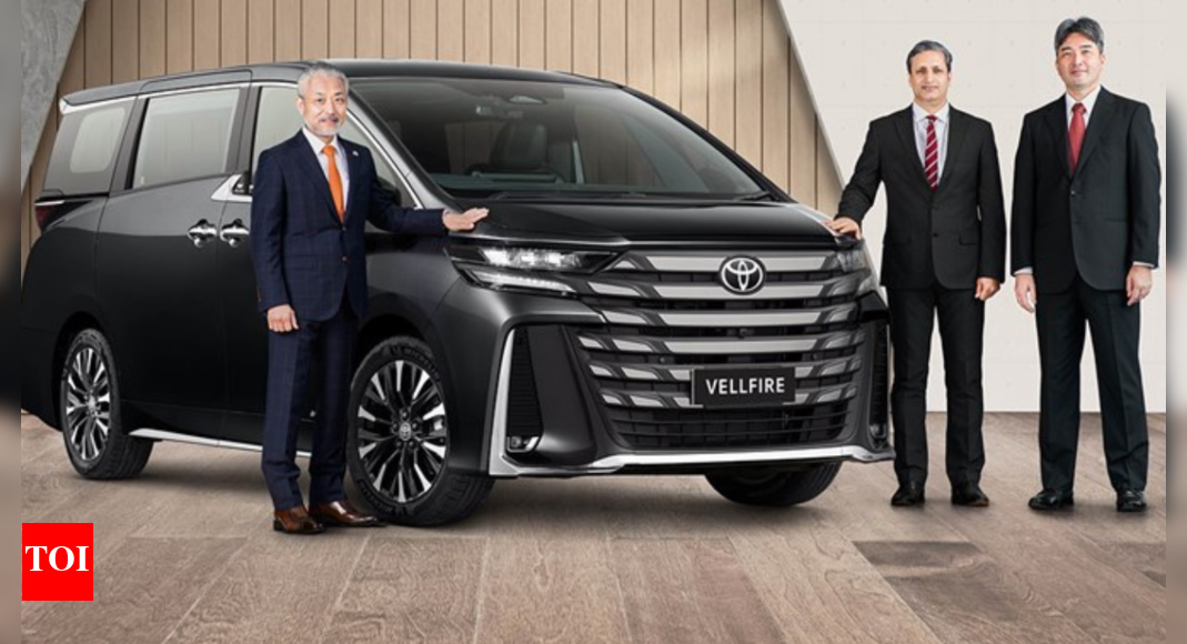 New-Gen Toyota Vellfire: New-gen Toyota Vellfire launched in India at ...