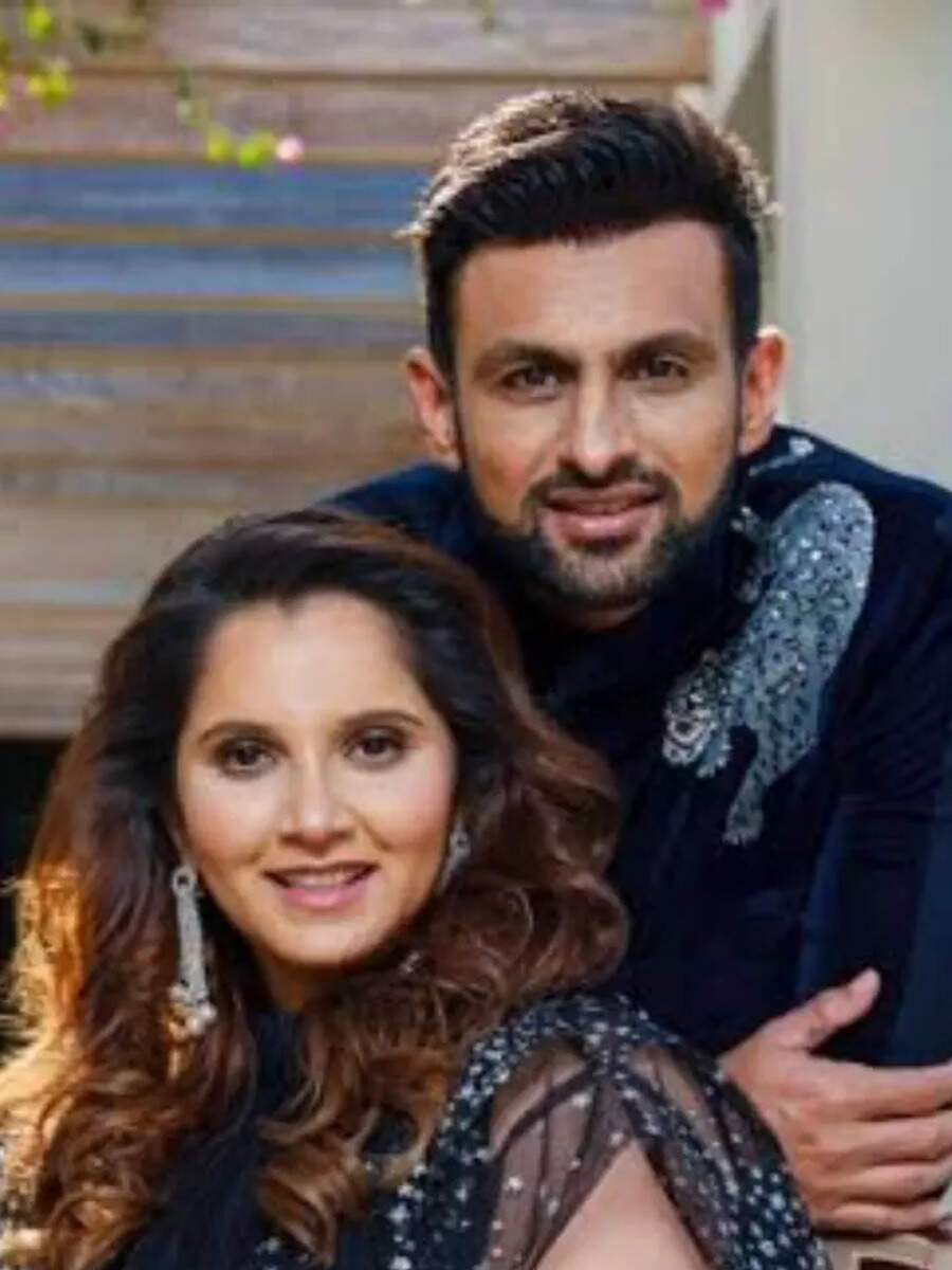 Stylish Looks Of Sania Mirza And Shoaib Malik Times Of India