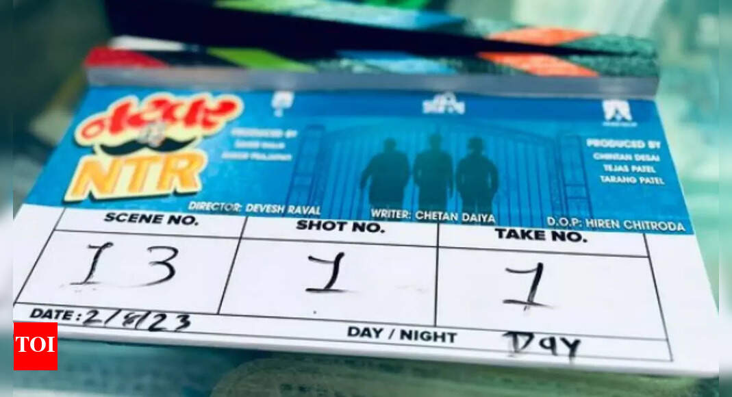 Devesh Raval - Chetan Daiya’s next project titled ‘Natvar Urfe N.T.R ...